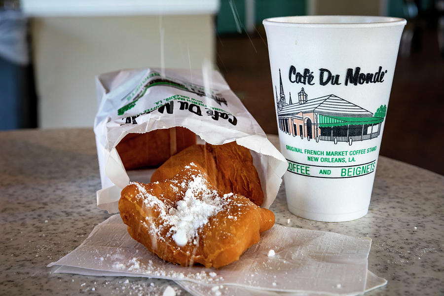 Beignets, New Orleans, Louisiana by Claudia Uripos