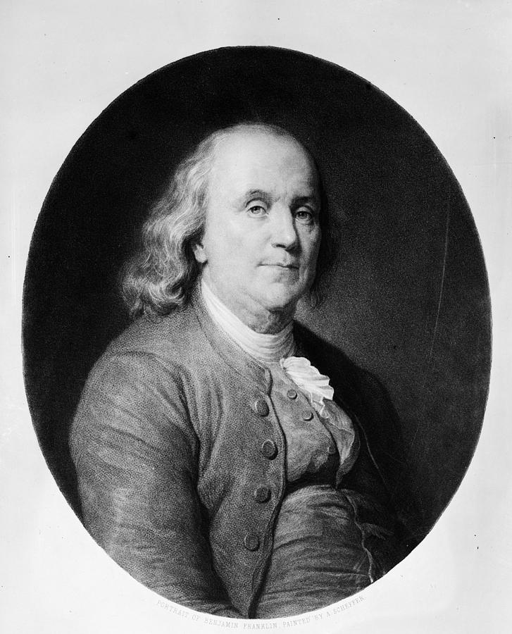 Benjamin Franklin by Hulton Archive