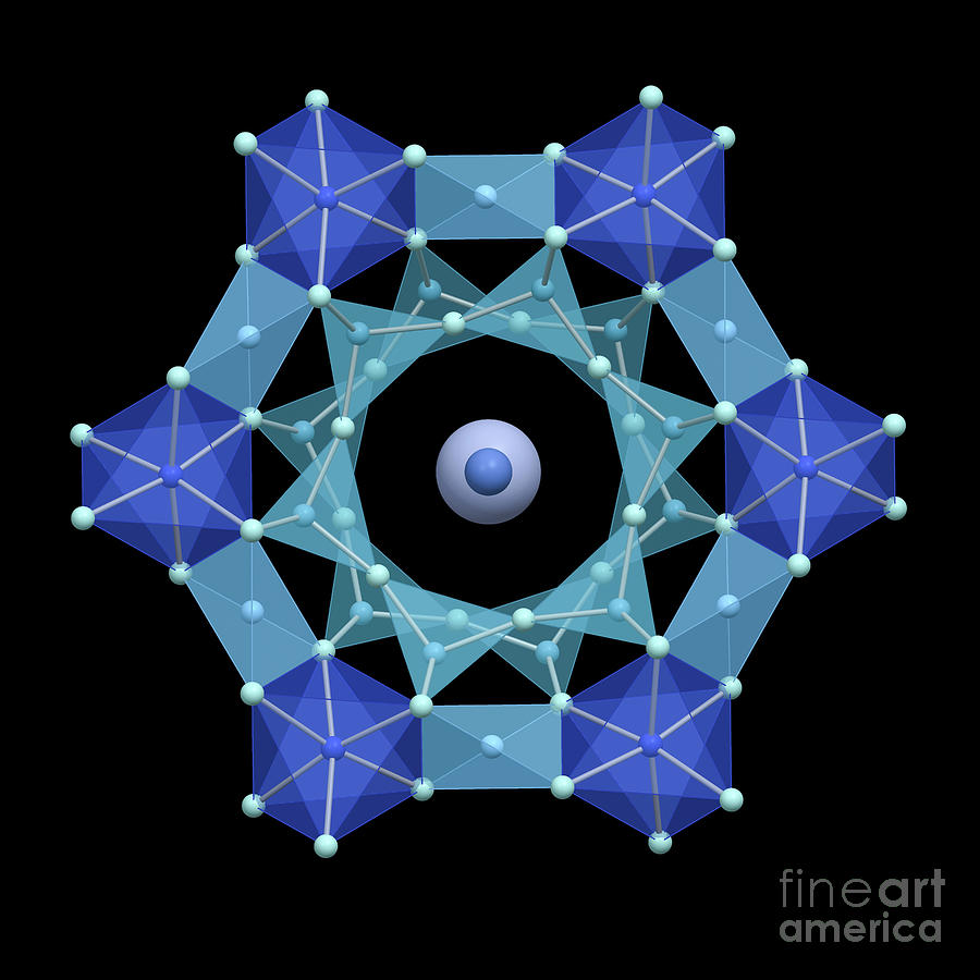 Beryl Crystal Structure And Symmetry by Greg Williams / Science Photo ...