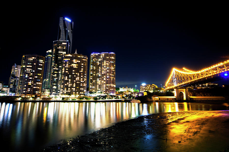 Bridge And Buildings by Quirex