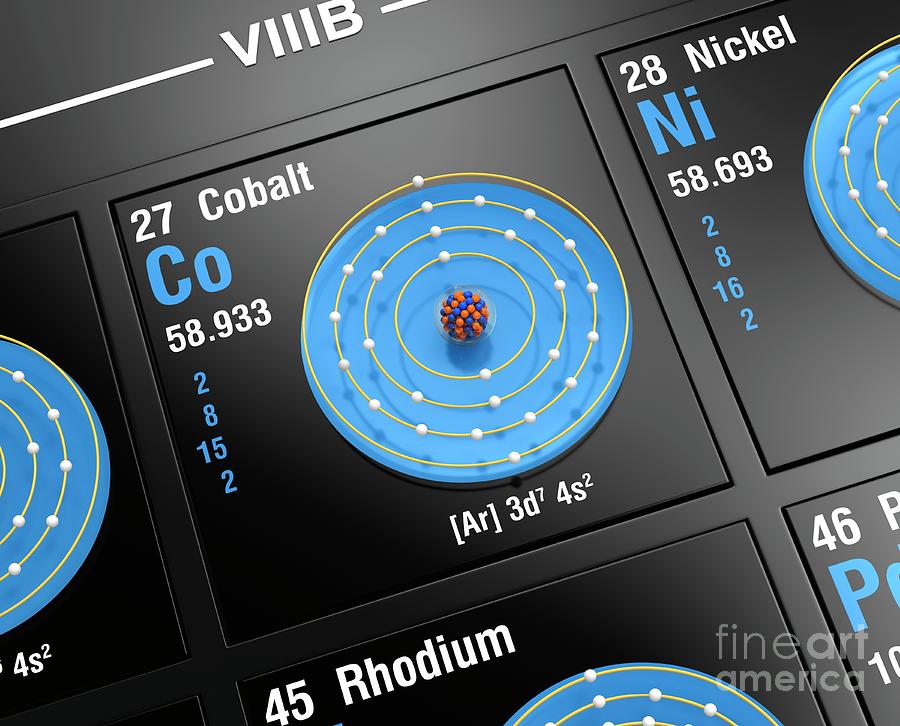 Cobalt by Carlos Clarivan / Science Photo Library