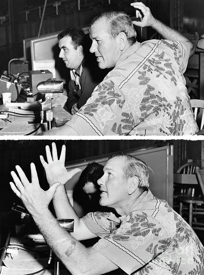 Dizzy Dean Gestures As If Throwing Ball by Bettmann