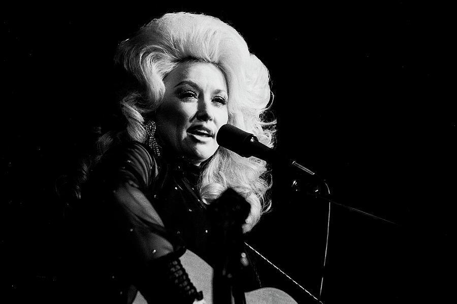 Dolly Parton At The Ivanhoe Theater by Paul Natkin