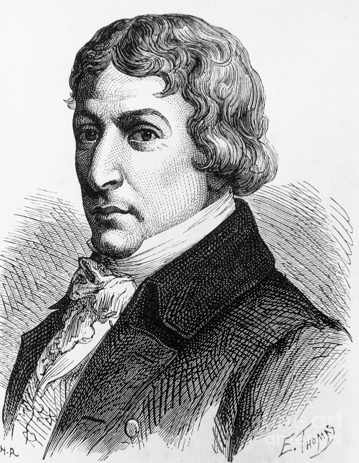 Engraving Of Amie Argand by Science Photo Library
