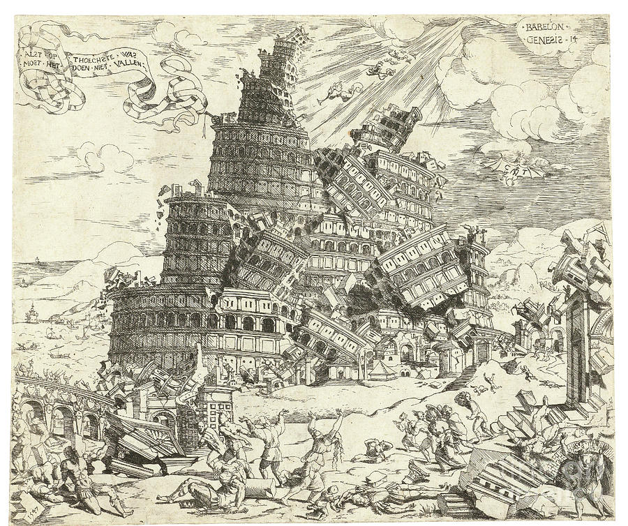Fall Of The Tower Of Babel by Rijksmuseum / Science Photo Library