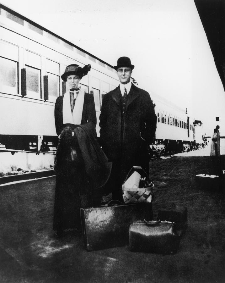 Franklin And Eleanor Roosevelt by Fotosearch