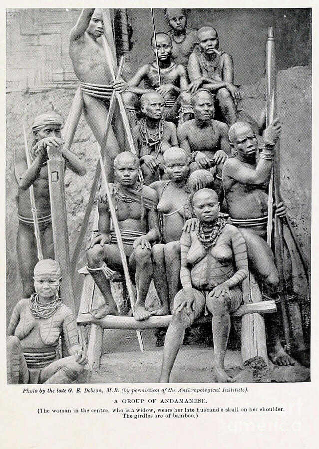Group Of Andamanese by Photostock-Israel / Science Photo Library