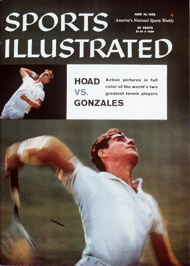 Hoad Vs Gonzalez Sports Illustrated Cover by Sports Illustrated