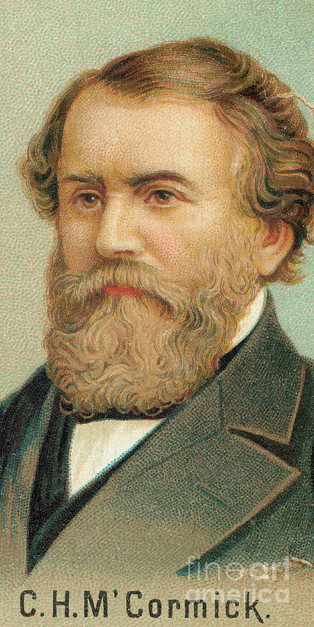 Inventor Cyrus Mccormick by Bettmann