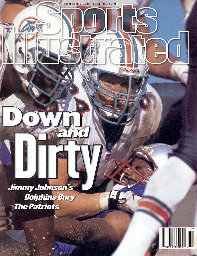 Miami Dolphins Steve Emtman And Tim Bowens Sports Illustrated Cover by ...