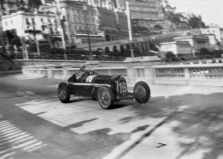 Monaco Grand Prix Louis Chirons Car by Keystone-france