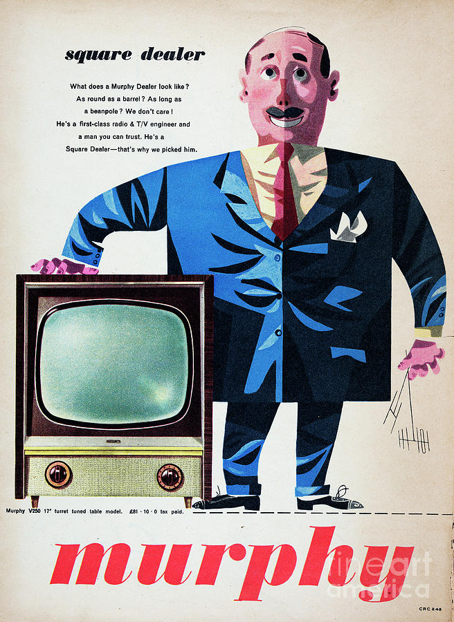Murphy Television Set by Picture Post