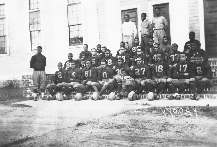 Nccu -portrait Of Early Football Team by North Carolina Central University