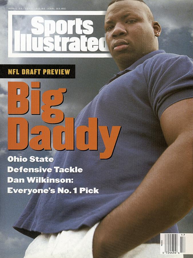 Ohio State University Dan big Daddy Wilkinson Sports Illustrated Cover ...