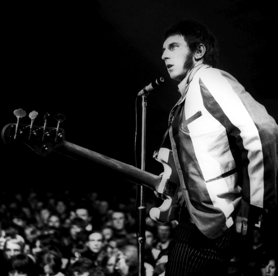 Photo Of John Entwistle And Who by Chris Morphet