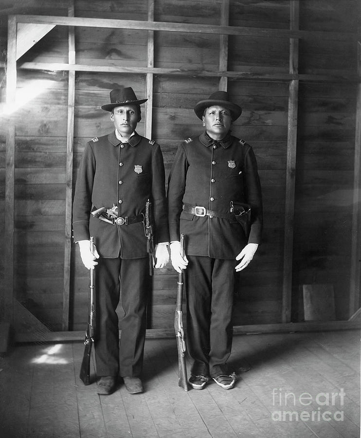 Red Tomahawk And Eagle Man by The Stanley Weston Archive