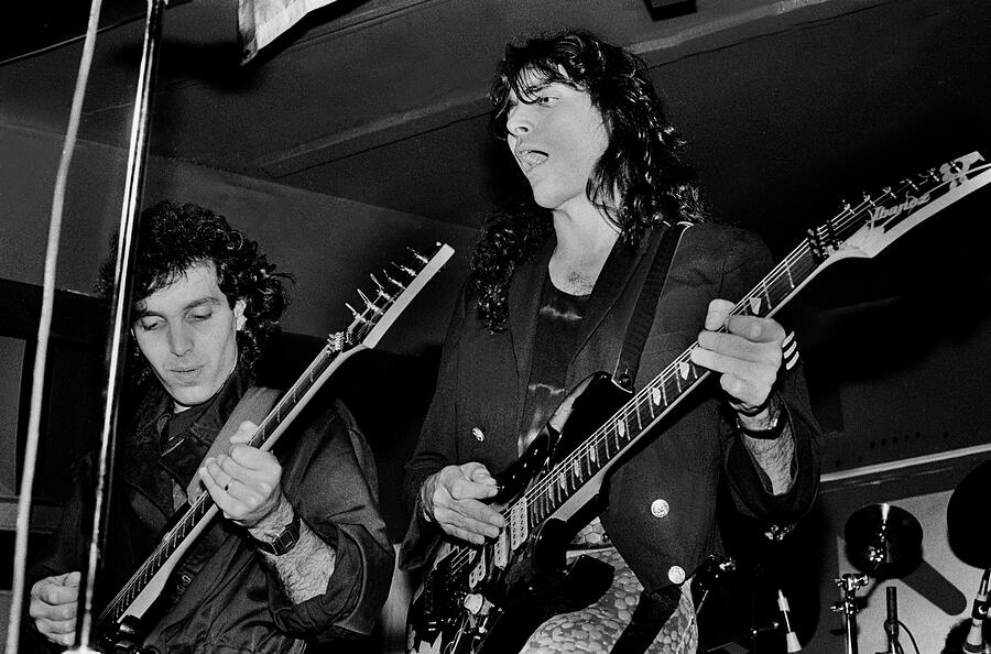 Satriani & Vai At The Limelight by Paul Natkin