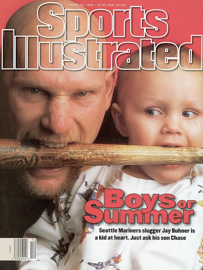 Seattle Mariners Jay Buhner Sports Illustrated Cover by Sports Illustrated