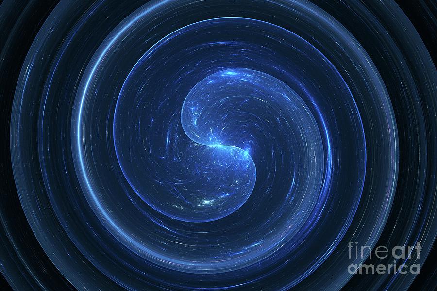 Singularity In Space by Sakkmesterke / Science Photo Library