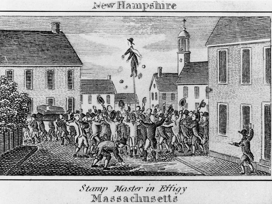 Stamp Act Protest by Fotosearch