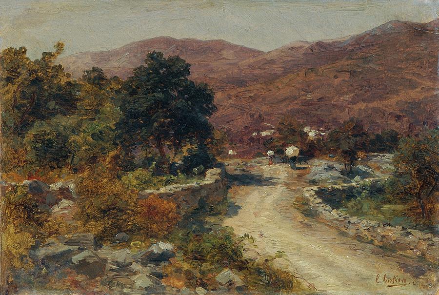 Strasse Von Mattuglie by Carl Eduard Onken