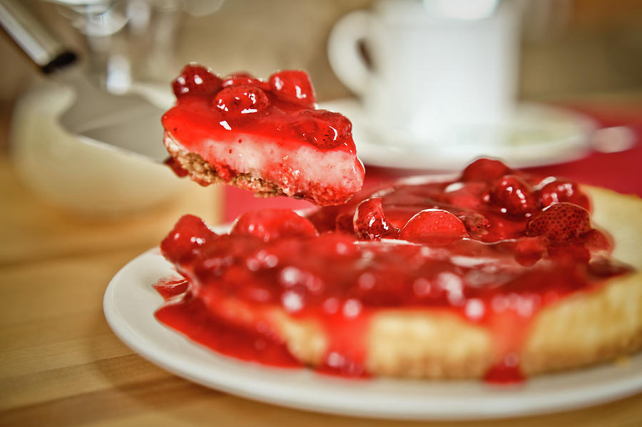 Strawberry Cheesecake by Steven Brisson Photography