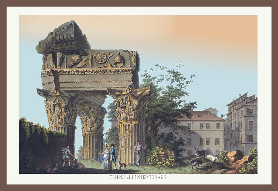 Temple Of Jupiter Tonans by Buyenlarge