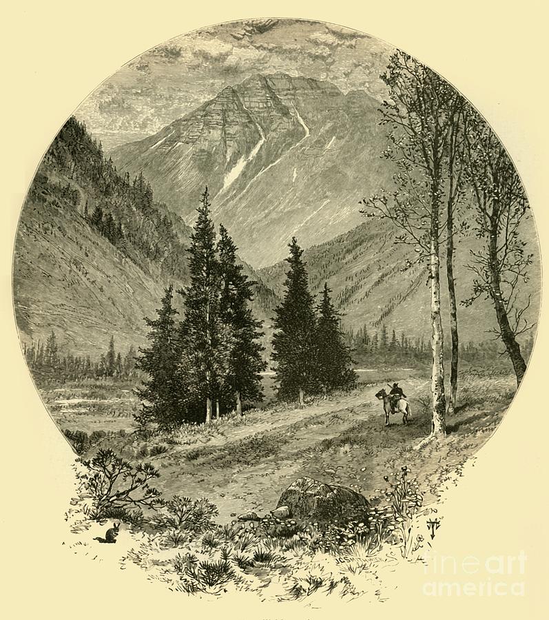 Teocalli Mountain by Print Collector