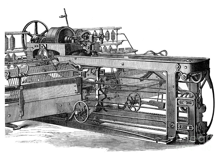 The Spinning Mule, C1880 by Print Collector