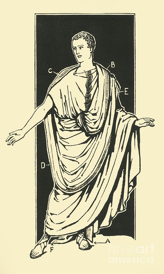 The Toga Praetexta by Print Collector