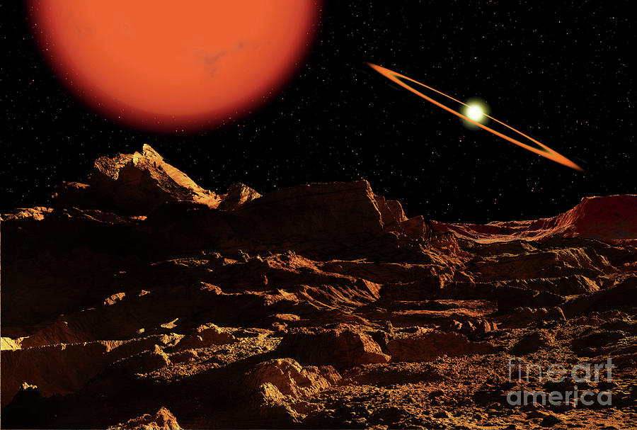 U Geminorum Binary Star by Ron Miller / Science Photo Library