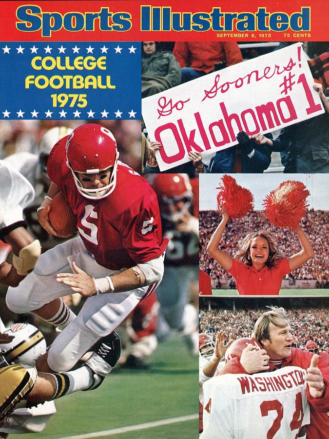 University Of Oklahoma Qb Steve Davis Sports Illustrated Cover by ...