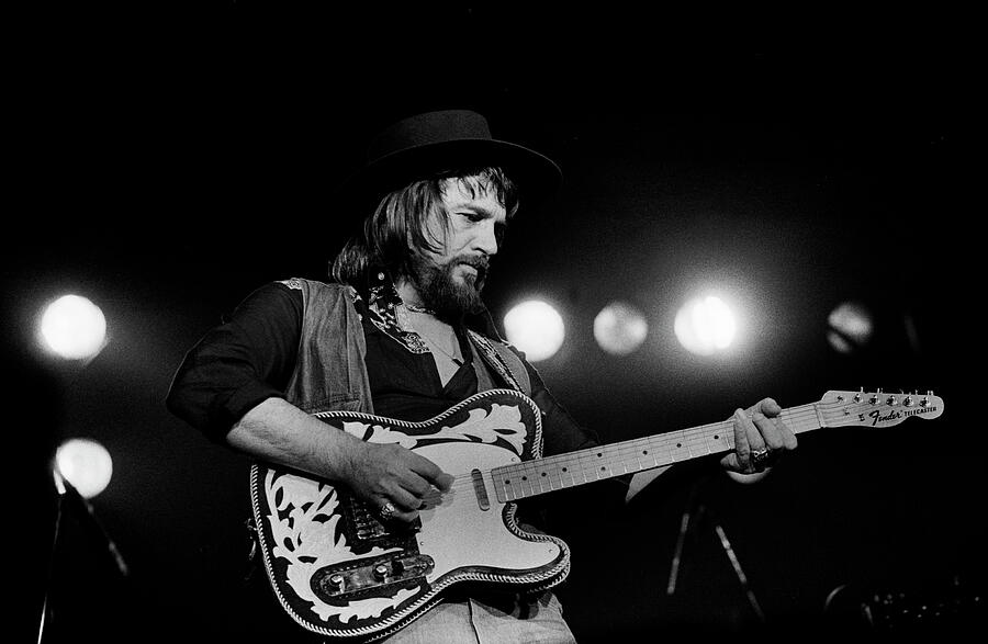 Waylon Jennings Performs Onstage by Paul Natkin