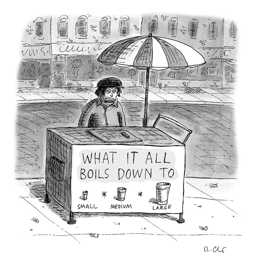 What It All Boils Down To by Roz Chast