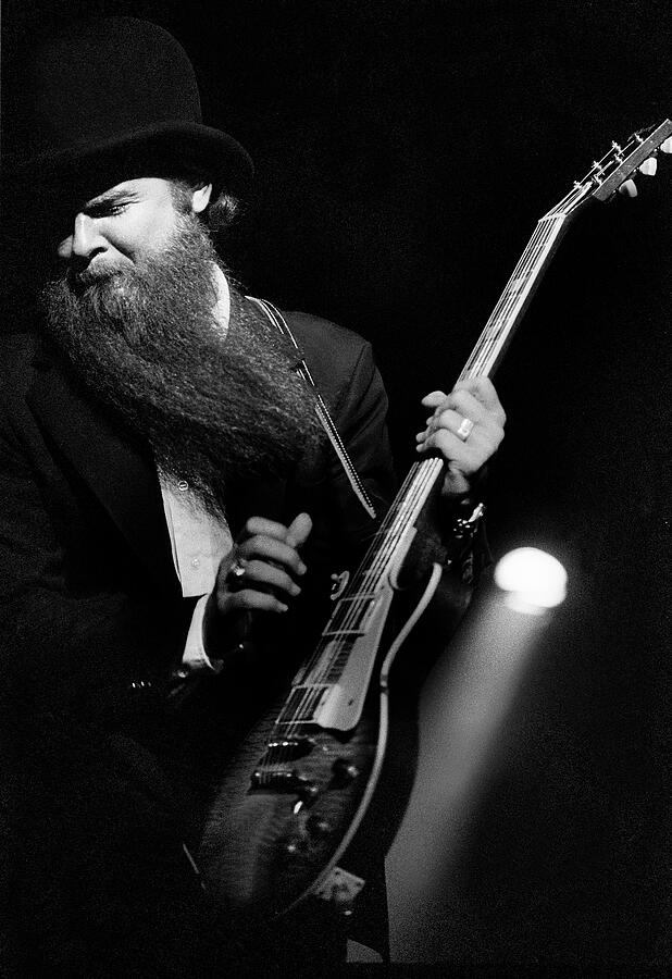 Zz Top Performs At The Aragon Ballroom by Paul Natkin
