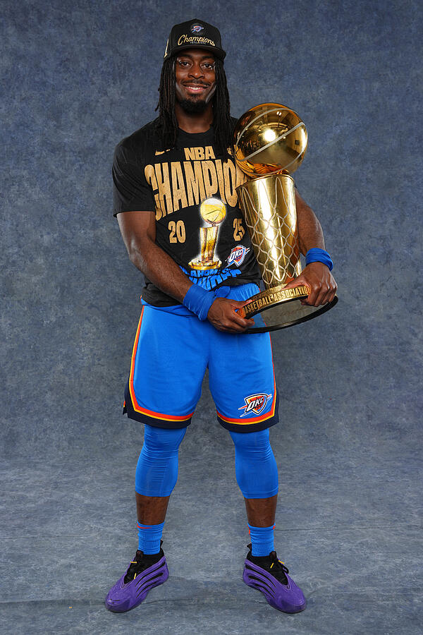 2025 NBA Finals - Oklahoma City Thunder Championship Portraits #1 by ...
