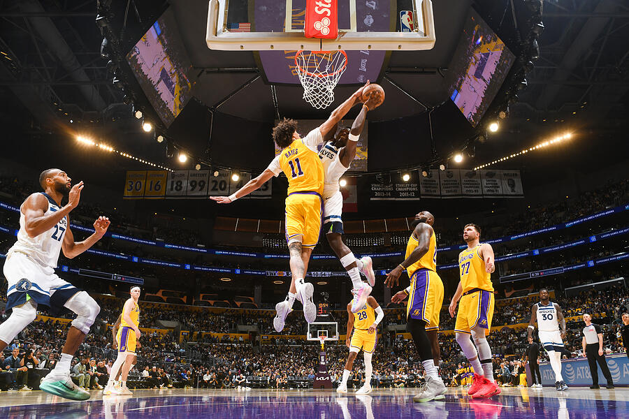 2025 NBA Playoffs - Minnesota Timberwolves v Los Angeles Lakers - Game ...