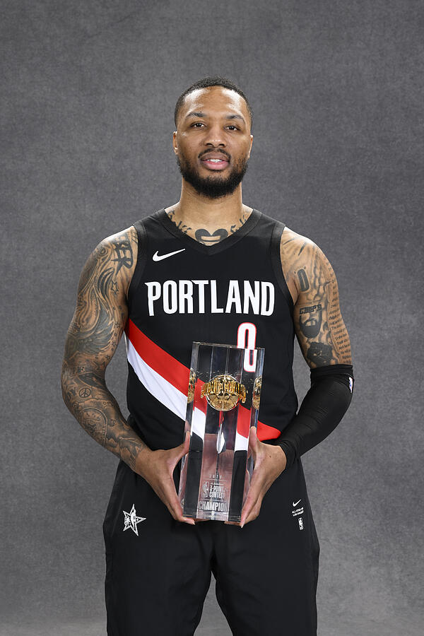 Damian Lillard #1 by David Dow