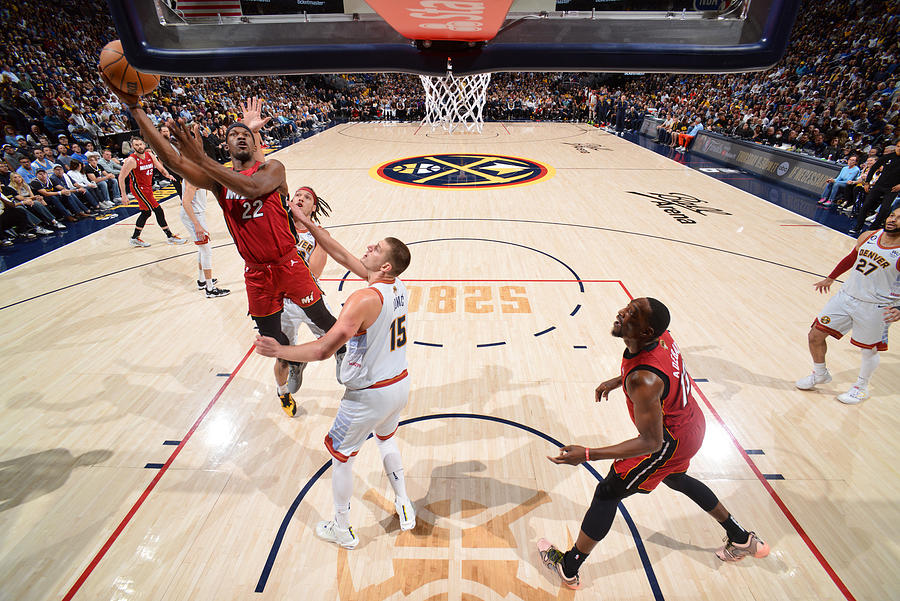 Jimmy Butler and Bam Adebayo #1 by Jesse D. Garrabrant
