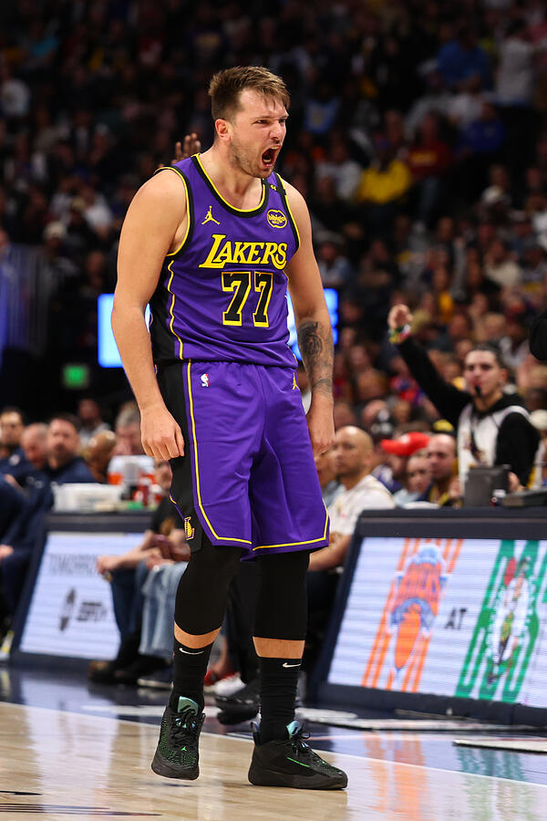 Los Angeles Lakers v Denver Nuggets #2 by Jamie Schwaberow