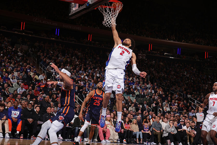 2025 NBA Playoffs - Detroit Pistons v New York Knicks - Game Two by ...