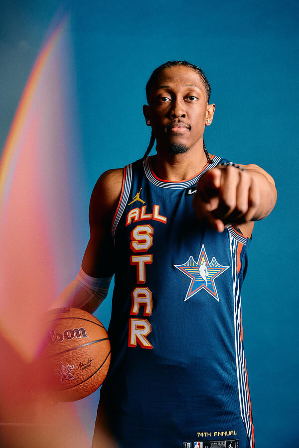 2025 NBA All-Star - NBA All-Star Portraits #4 by Zach Barron