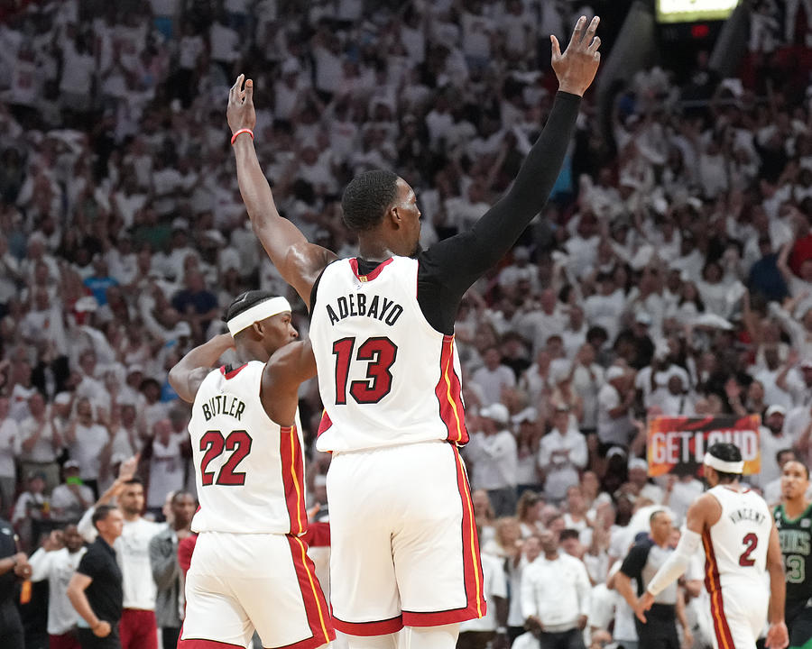 Bam Adebayo #4 by Jesse D. Garrabrant