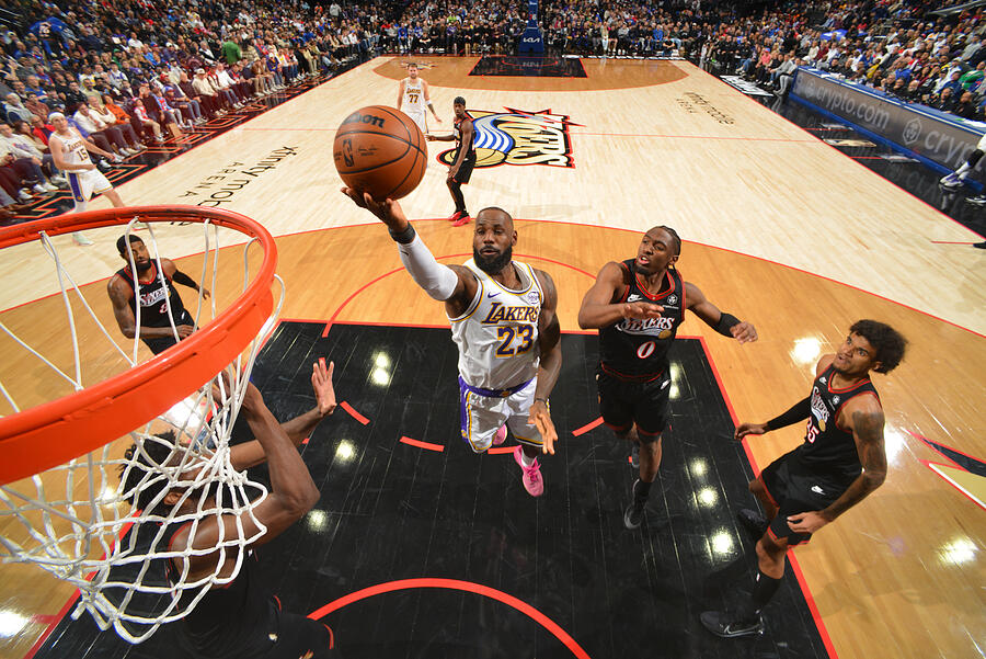 Lebron James #46 by Jesse D. Garrabrant