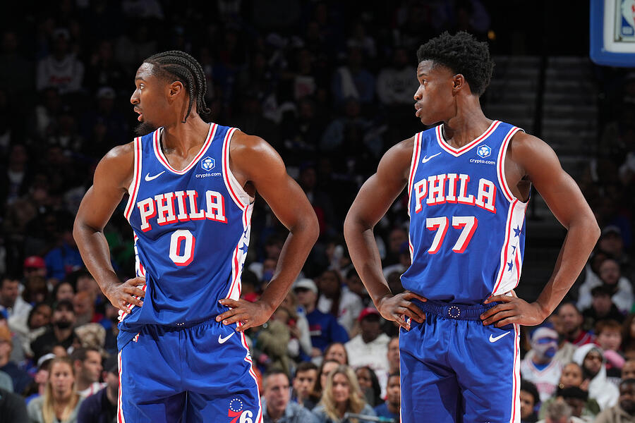 Charlotte Hornets v Philadelphia 76ers #6 by Jesse D. Garrabrant