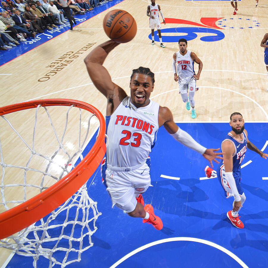 Detroit Pistons v Philadelphia 76ers #9 by Jesse D. Garrabrant