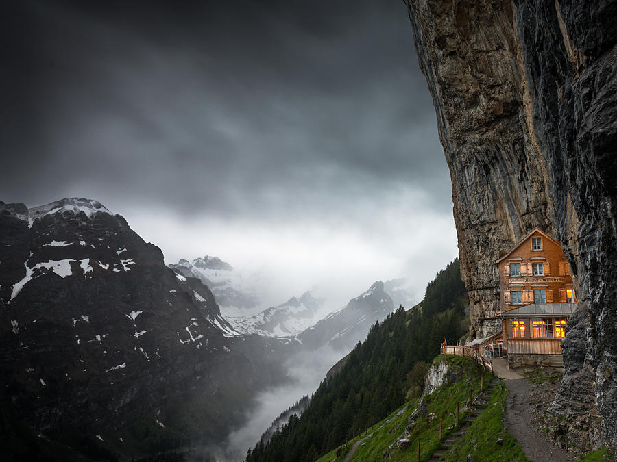Aescher-Waldkirchli, Switzerland by Peter Boehringer
