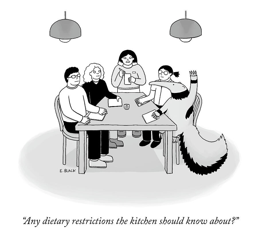 Any Dietary Restrictions? by Ellie Black