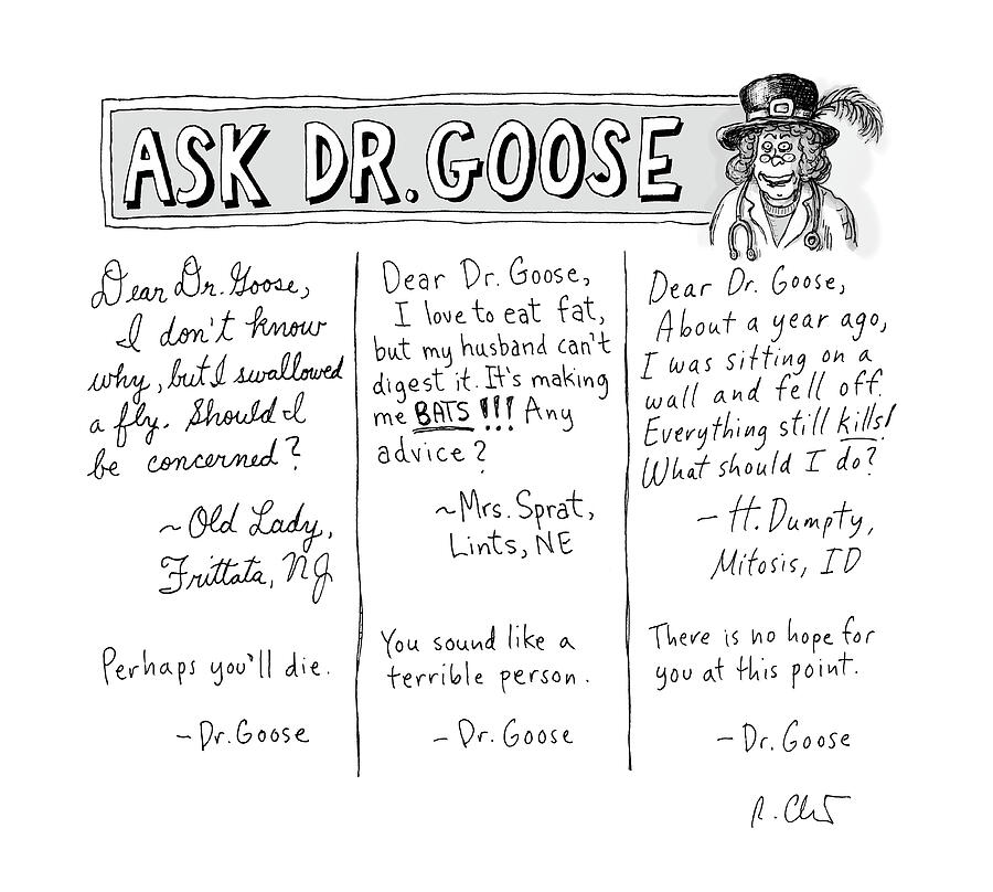 Ask Dr. Goose by Roz Chast