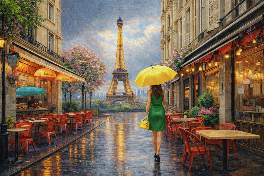 Between Cafes and the Rain by Robert Harris